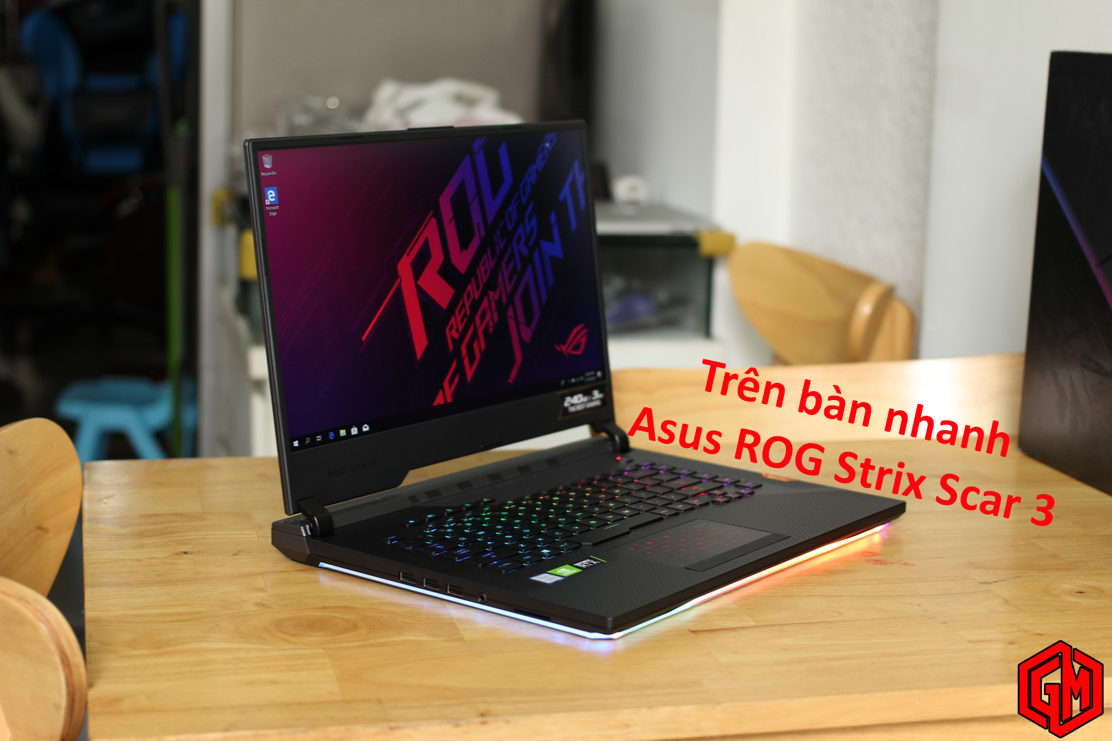 Trên bàn nhanh Asus ROG Strix Scar 3 (G531GW)